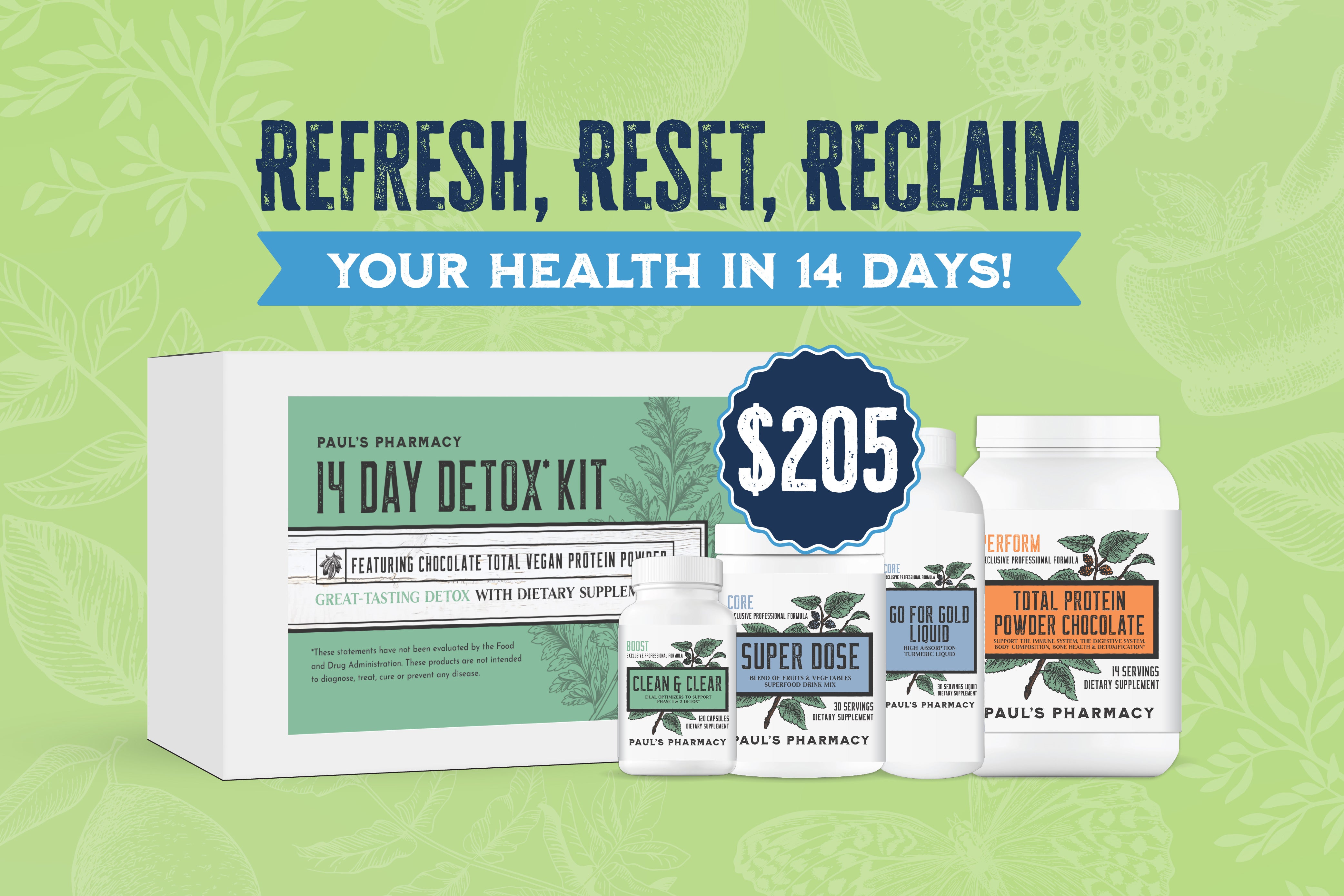 14-Day Detox Kit – Paul's Pharmacy